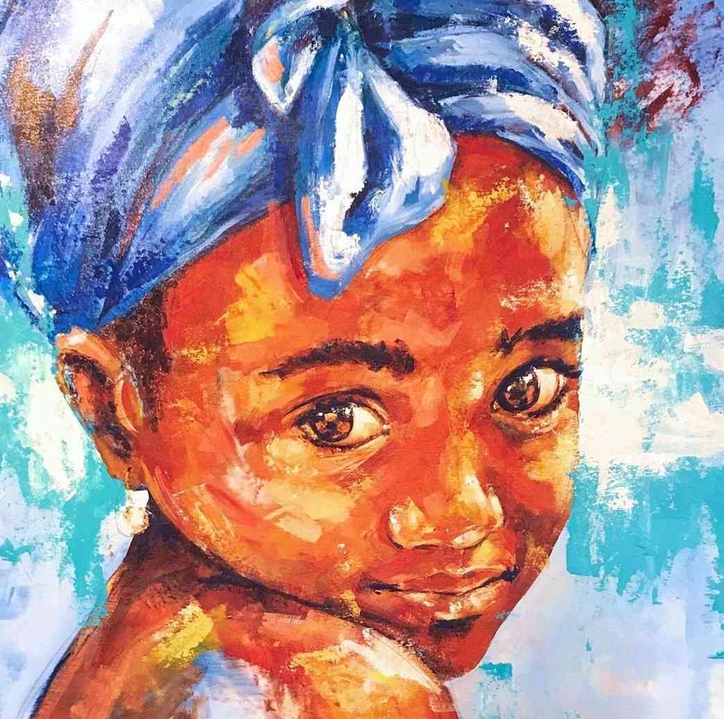 HJC pinta a cultura africana | Conheça o artista plástico de Cabo Verde