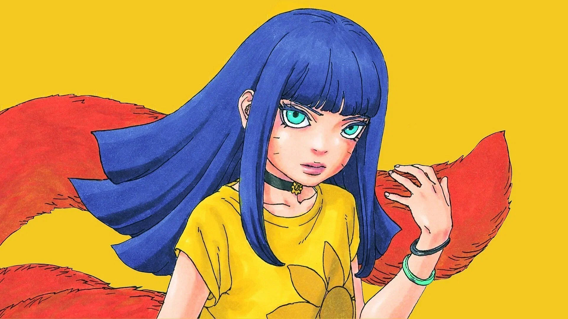 Himawari Supera Naruto Nova Fase De Boruto Two Blue Vortex Mostra O